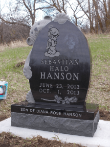 HANSON, SEBASTIAN – Family Memorials By Gibson