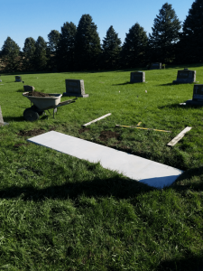 How Monument Setting Works – Family Memorials By Gibson