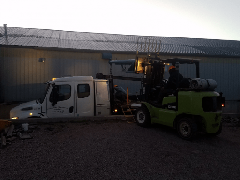 How Monument Setting Works – Family Memorials By Gibson