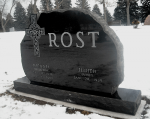 ROST, MICHAEL & JUDITH – Family Memorials By Gibson