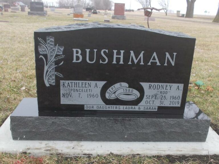 Double Upright Monuments – Family Memorials By Gibson