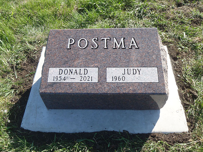 Double Markers – Family Memorials By Gibson