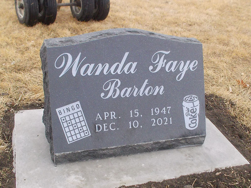 Single Slants – Family Memorials By Gibson